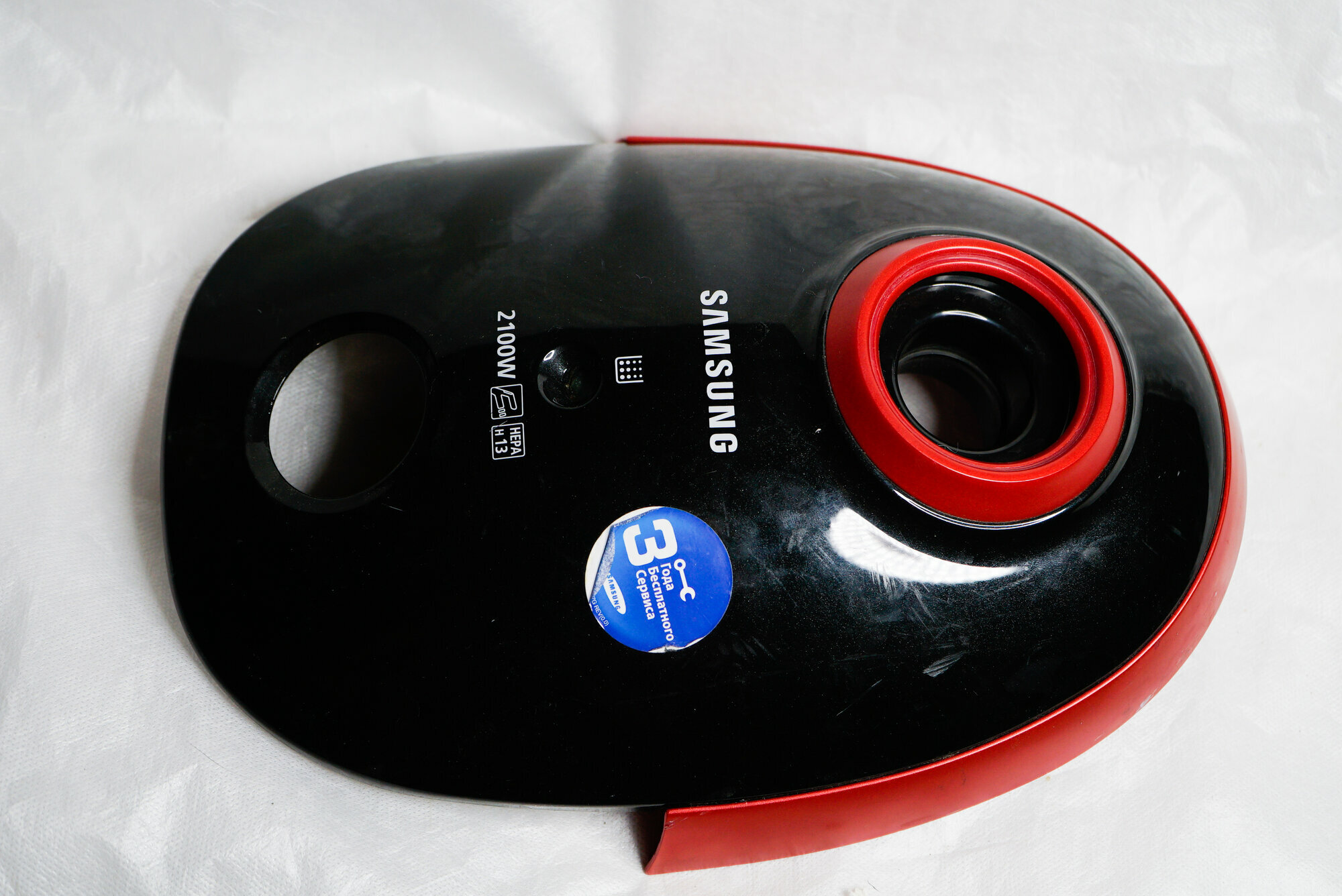 Верхняя крышка с отверстием для шланга пылесоса SAMSUNG SC5491