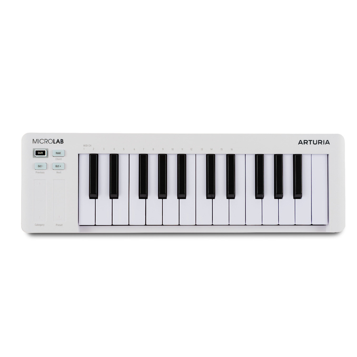 Миди клавиатура Arturia MicroLab 3 White