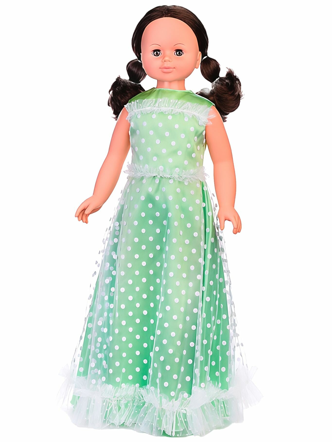 Детская говорящая кукла "Снежана праздничная 6" для девочки с одеждой, большая пластиковая куколка с длинными волосами для сюжетно-ролевых игр, развивающая интерактивная игрушка для малышей