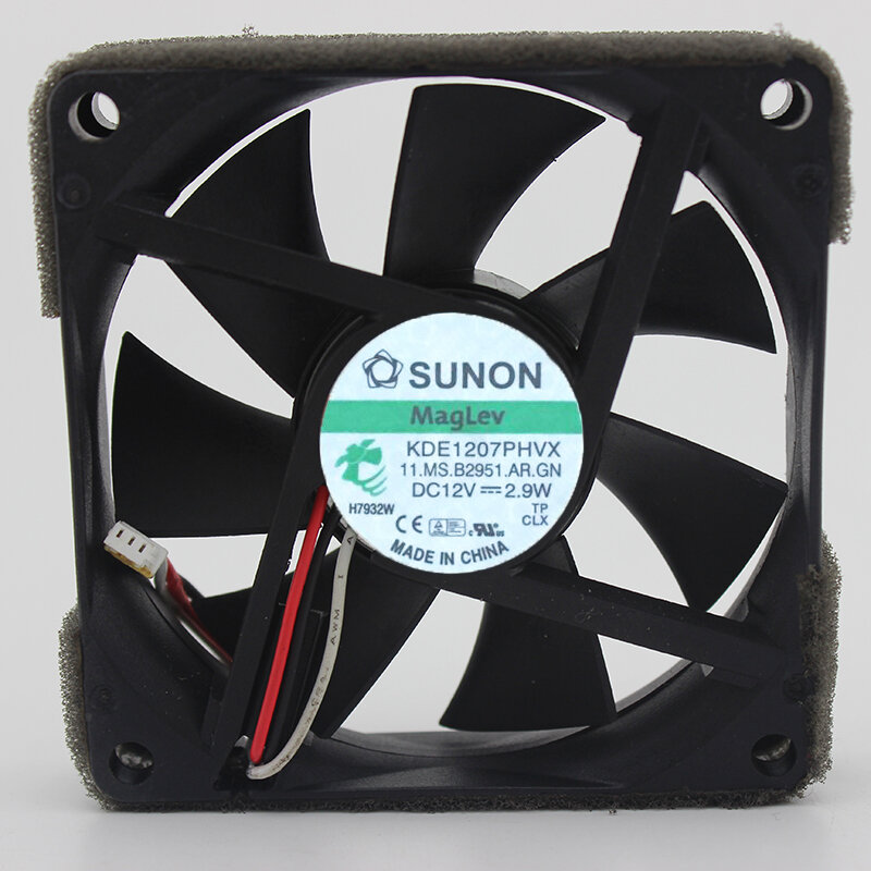 Brand Новый Оригинал KDE17PHVX 12V 2.9W 7CM 7015 3-wire Вентилятор охлаждения