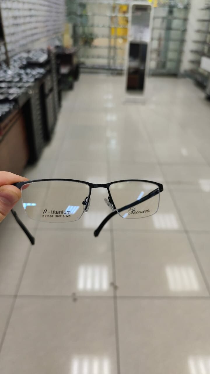 Boccaccio оправа для очков из титана универсальная