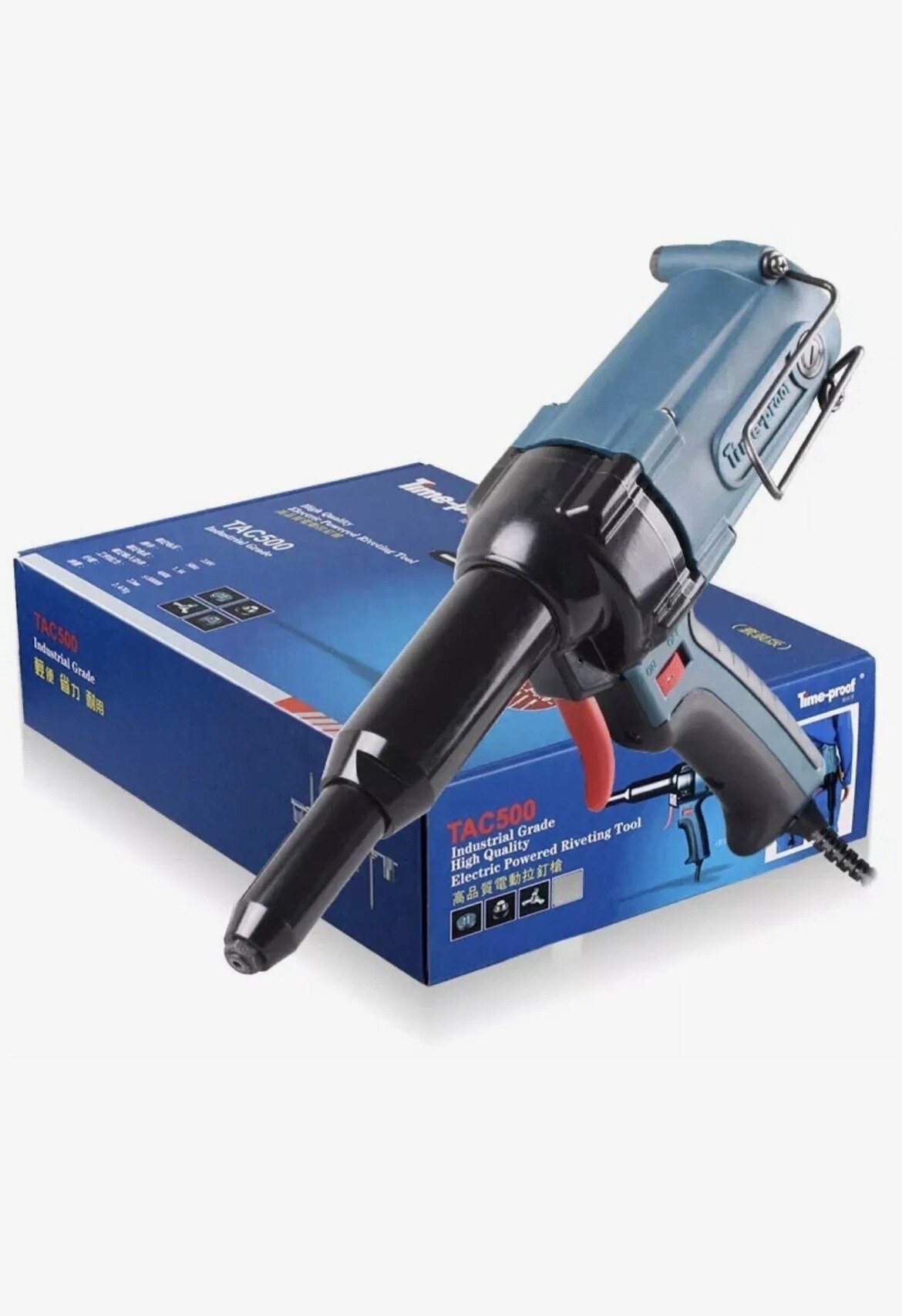 Заклепочник электрический Time Proof TAC500