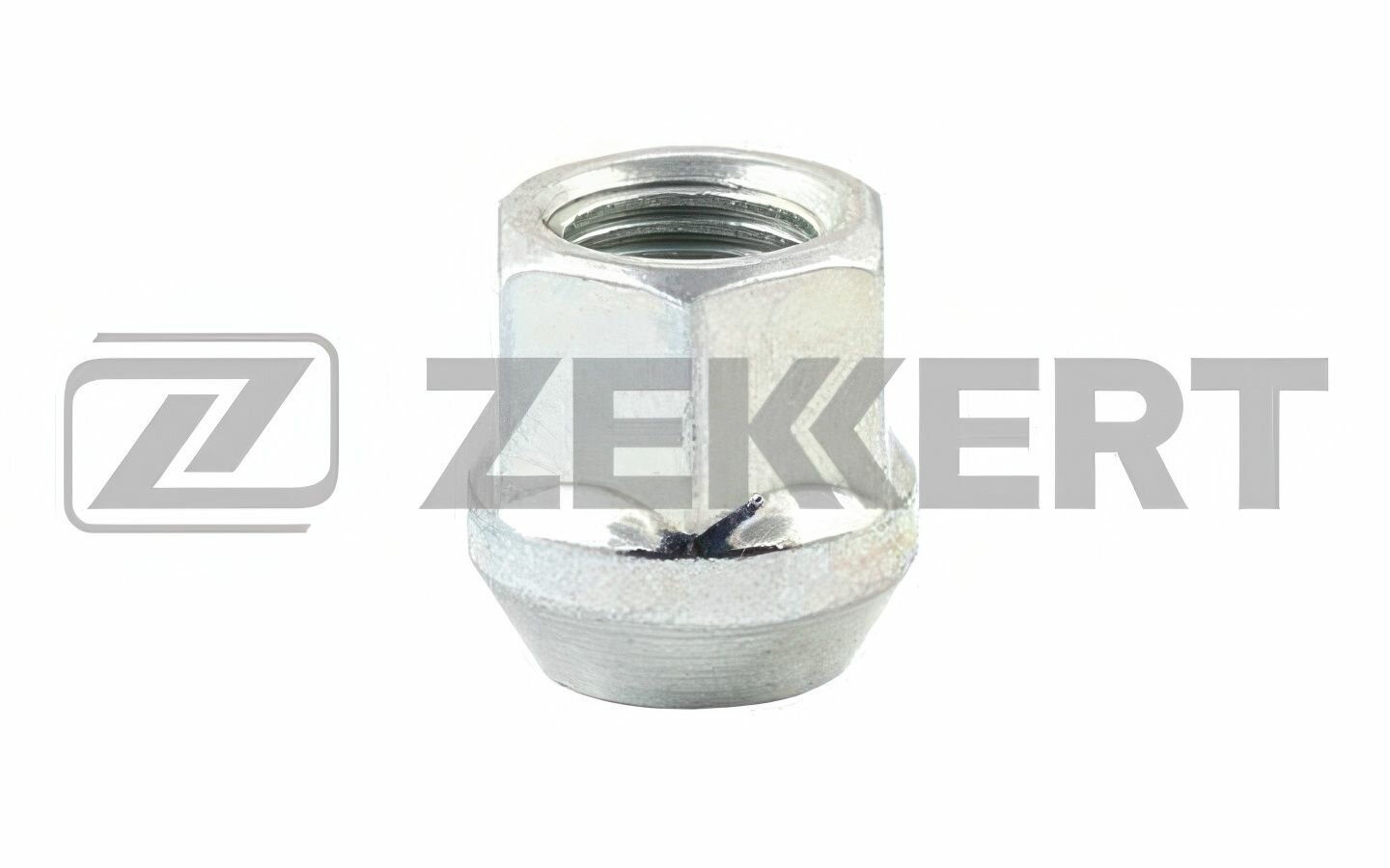 Гайка колесная конус, M12x1.25 L 21, ключ 17 цинк для Шевроле Матиз, Спарк, Дэу Матиз BE-4002 ZEKKERT