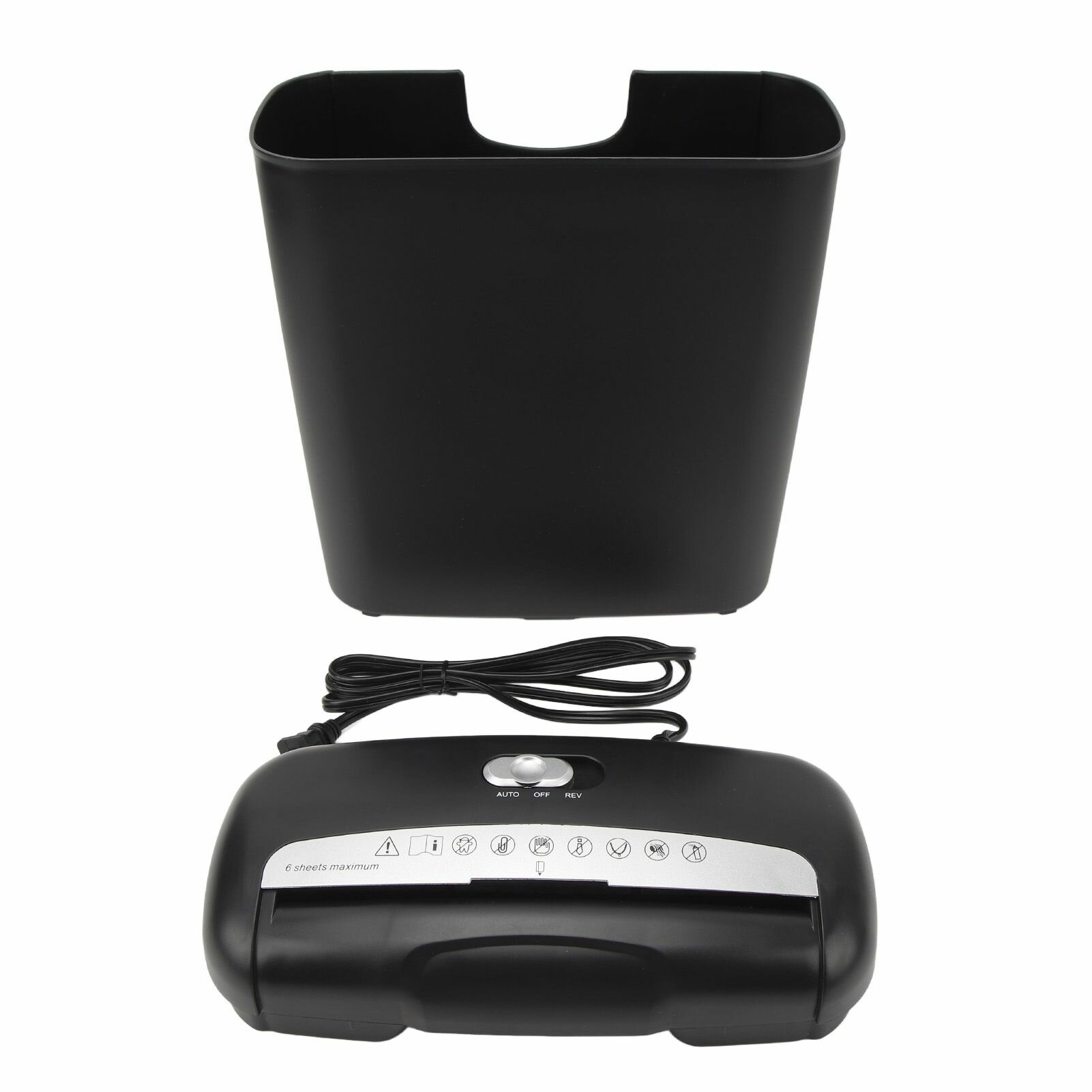 Настольный электрический измельчитель для резки бумаги, резак для документов для дома, школы, офиса, вилка стандарта США, 110 В