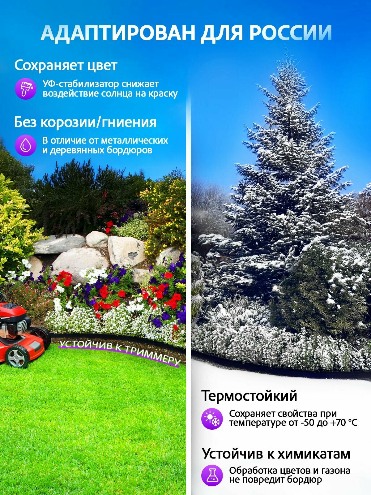 Бордюр садовый — фото 1