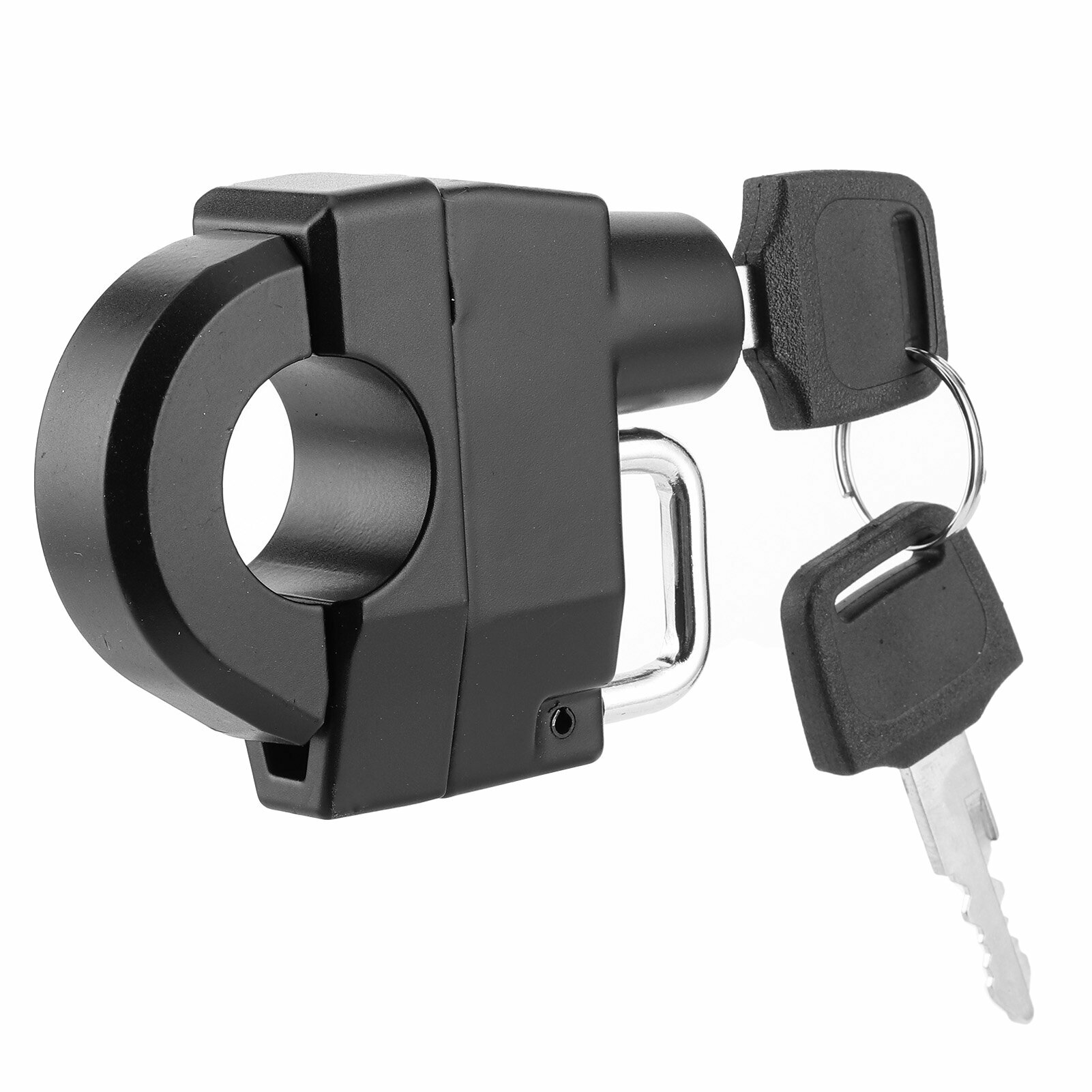 Универсальный замок для шлема мотоцикла AntiTheft с ключами, аксессуар для езды на руле 0,9 дюйма