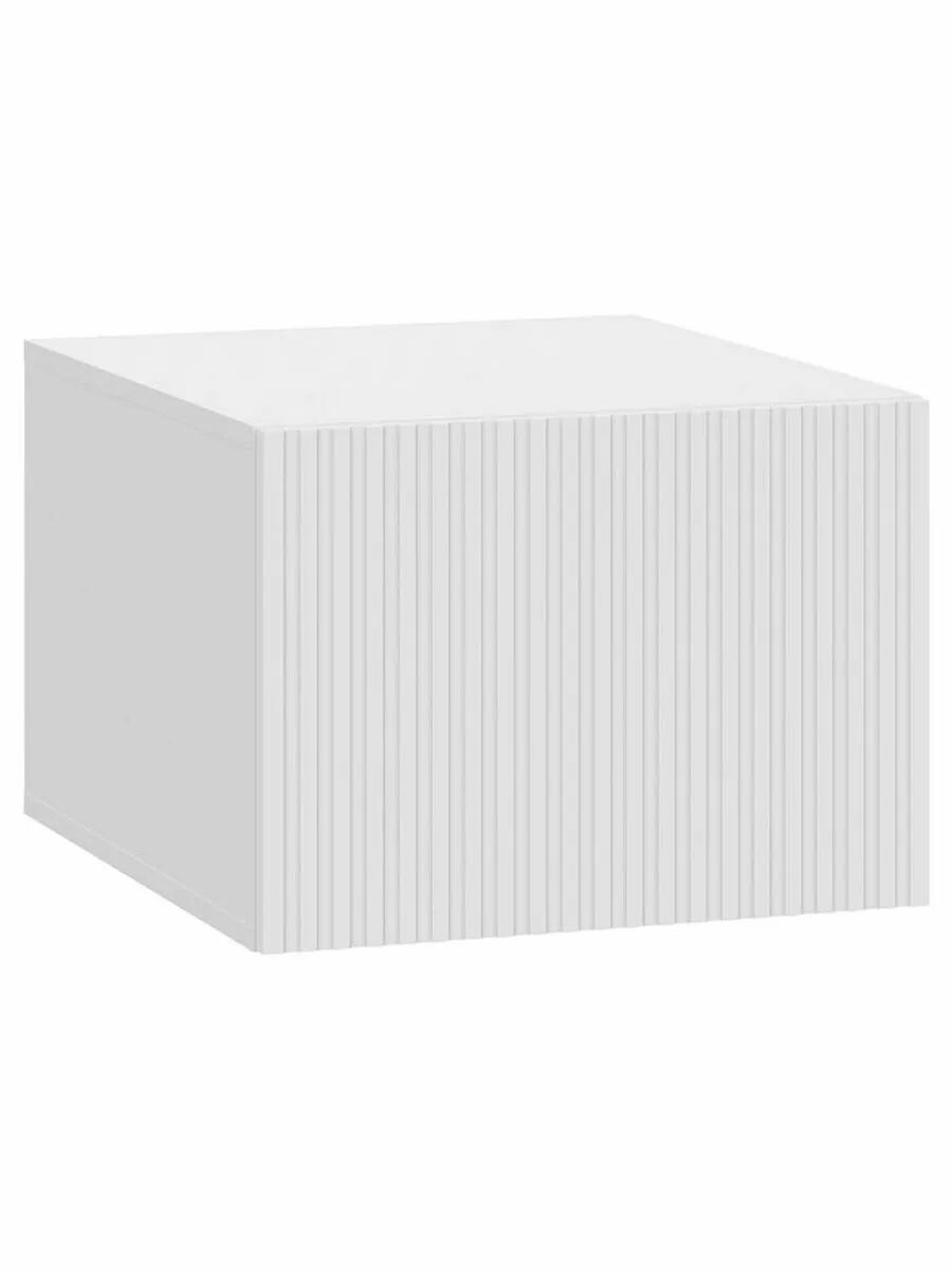 Кухонный модуль навесной, шкаф Стайер с полками, 50х54.6х36 см, Белый / Бланж