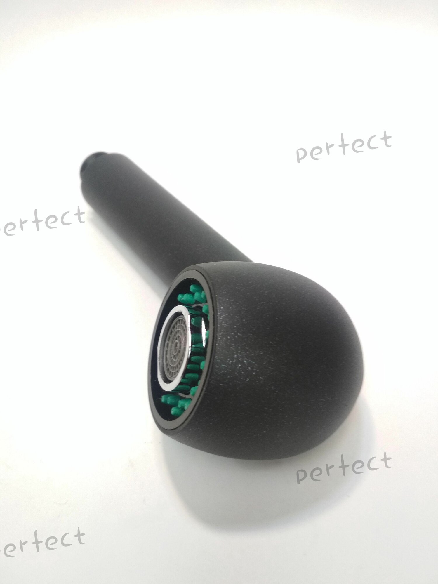 Лейка для кухни W73A, антрацитовая, матовая, 2 режима, диаметр 16 см, пластик