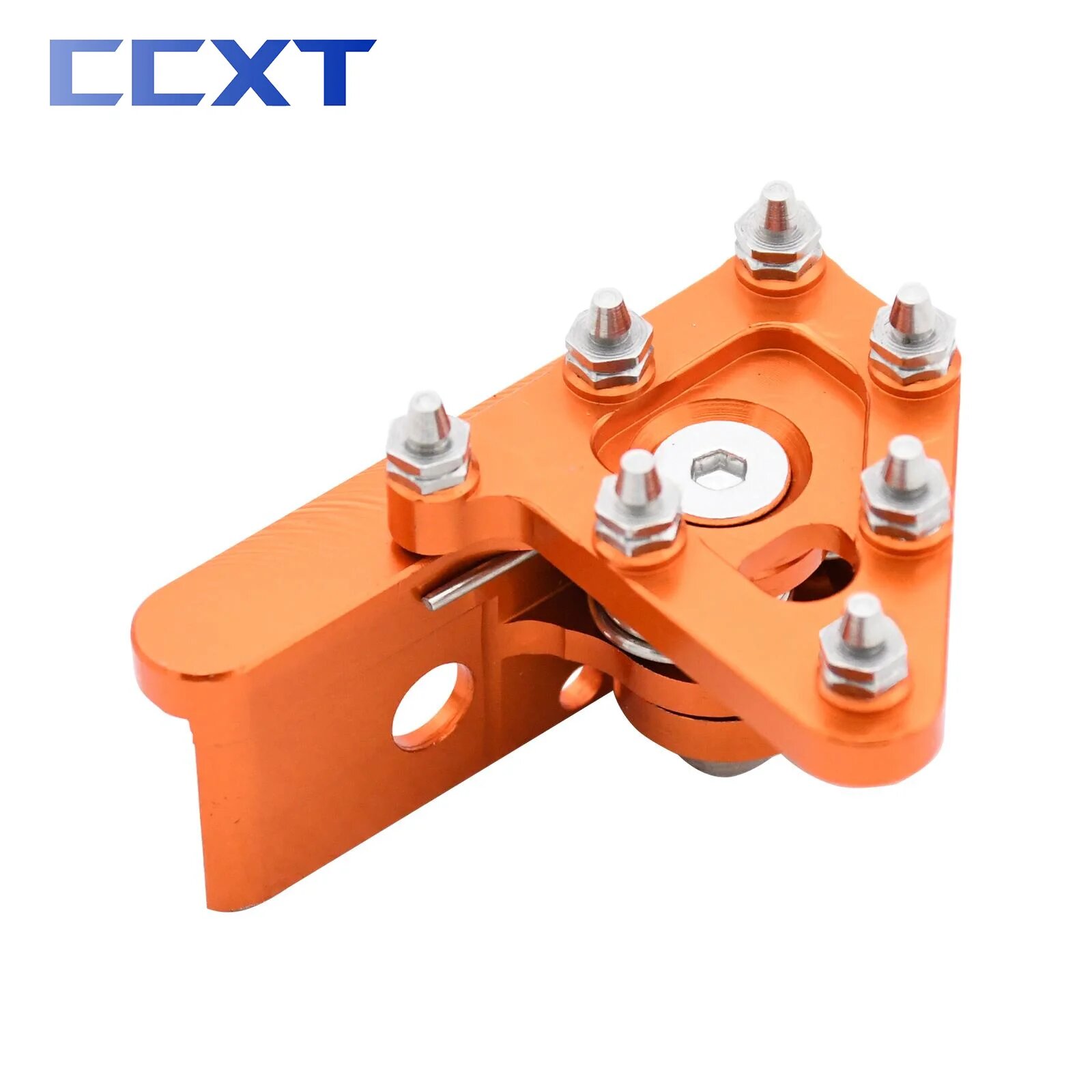 Мотоциклетная задняя педаль тормоза с ЧПУ, тормозная головка для KTM EXC EXCF SX SXF XC XCF для GasGas EC EX MC для Beta RR RRS 125-530 Оранжевый, Orange