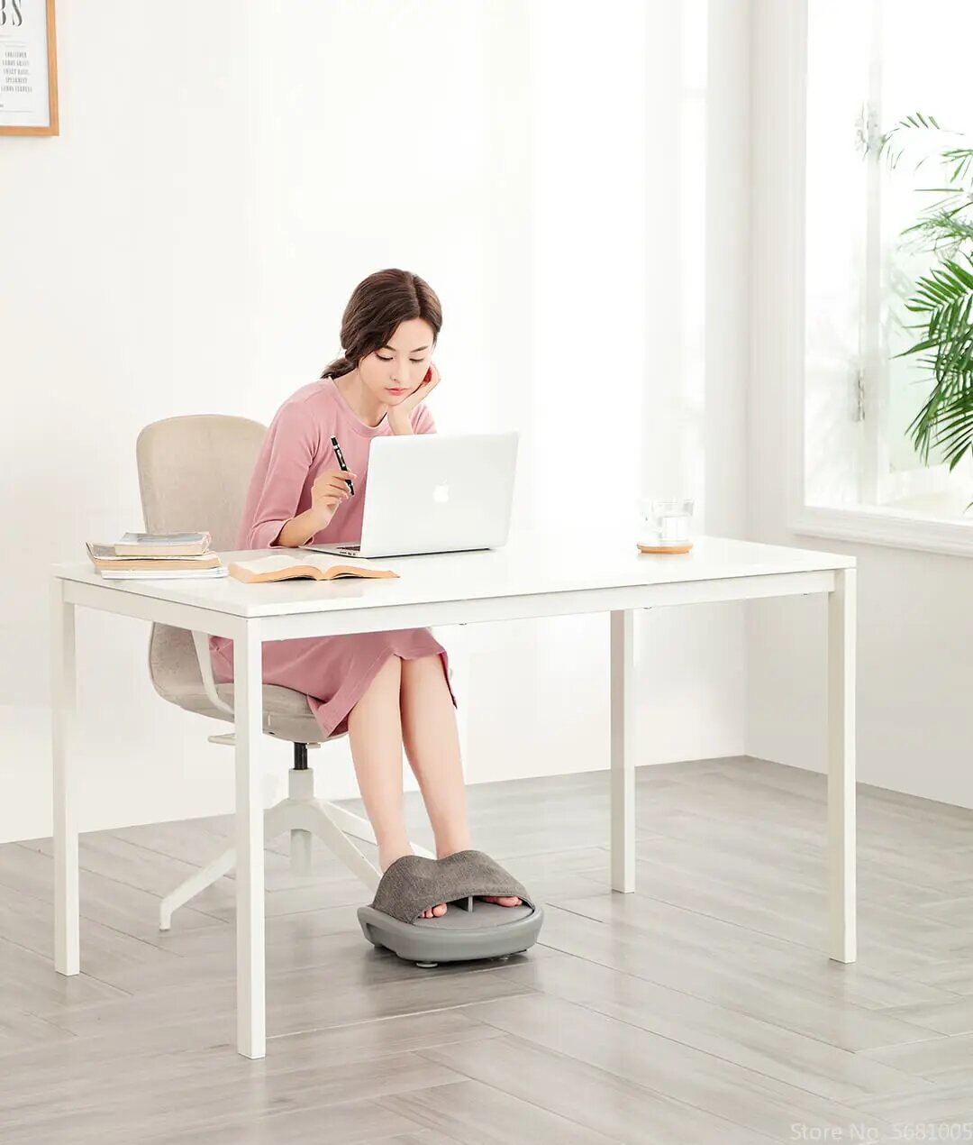 Инструмент для массажа ног Lefan, аппарат для терапии ног, полностью автоматический аппарат для разминания и подогрева ног