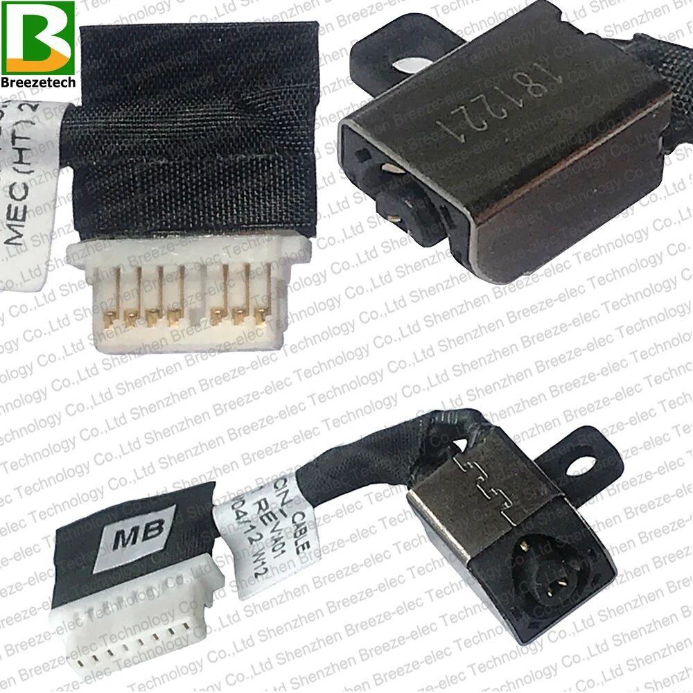 Кабельный разъем питания Breezetech для Dell Inspiron 14 5480 15 5580 Vostro 5581 One Piece