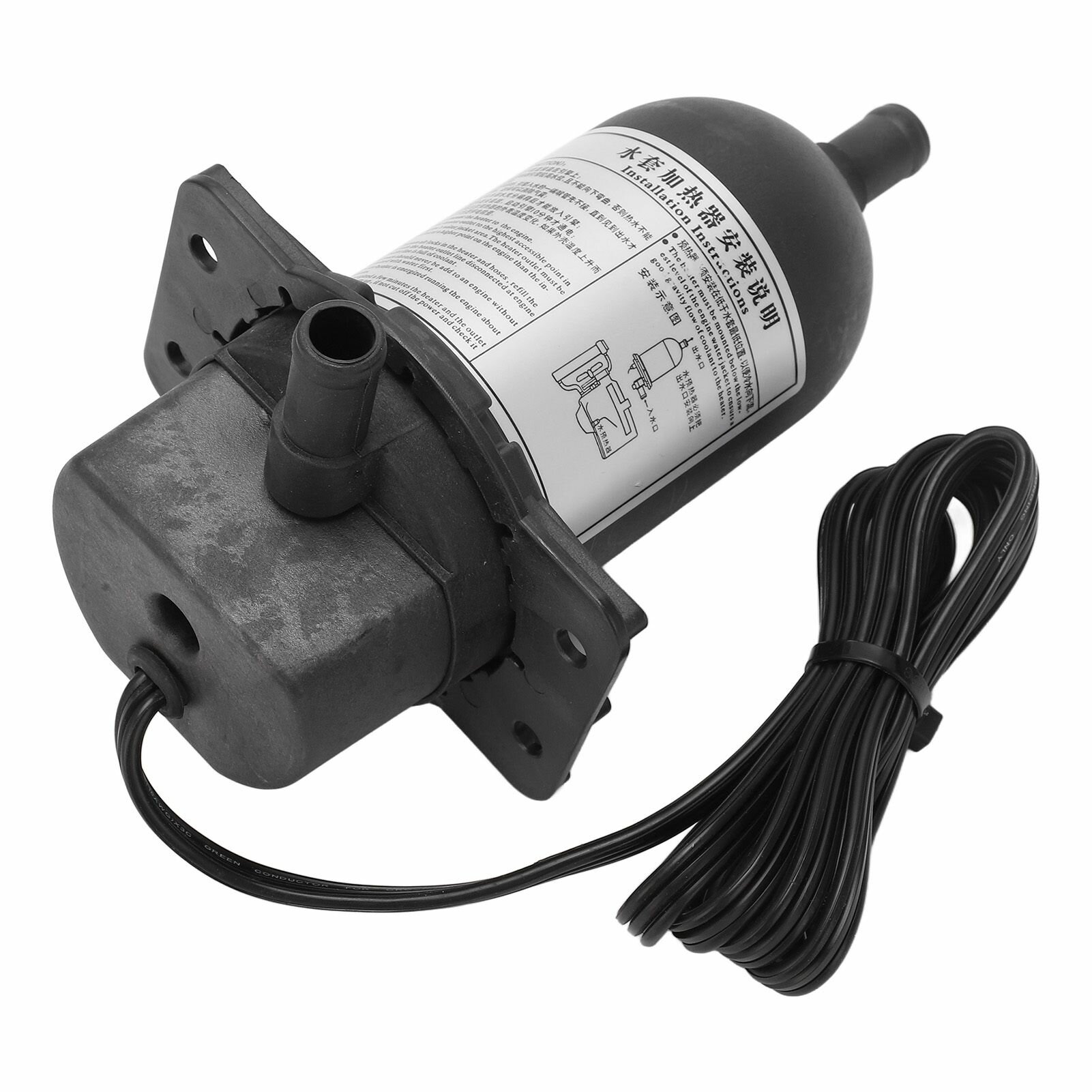 Нагреватель охлаждающей жидкости двигателя, 1000 Вт, самоциркуляционный пусковой подогреватель для подогрева дизельного генератора 120 В