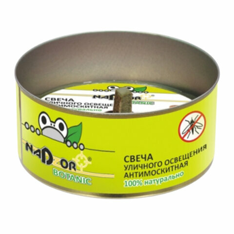 6 шт. Свеча антимоскитная на эфирных маслах NADZOR, 25142