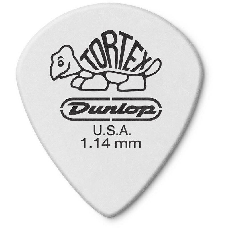 Медиатор DUNLOP 478R1.14 Tortex White Jazz III 72 шт