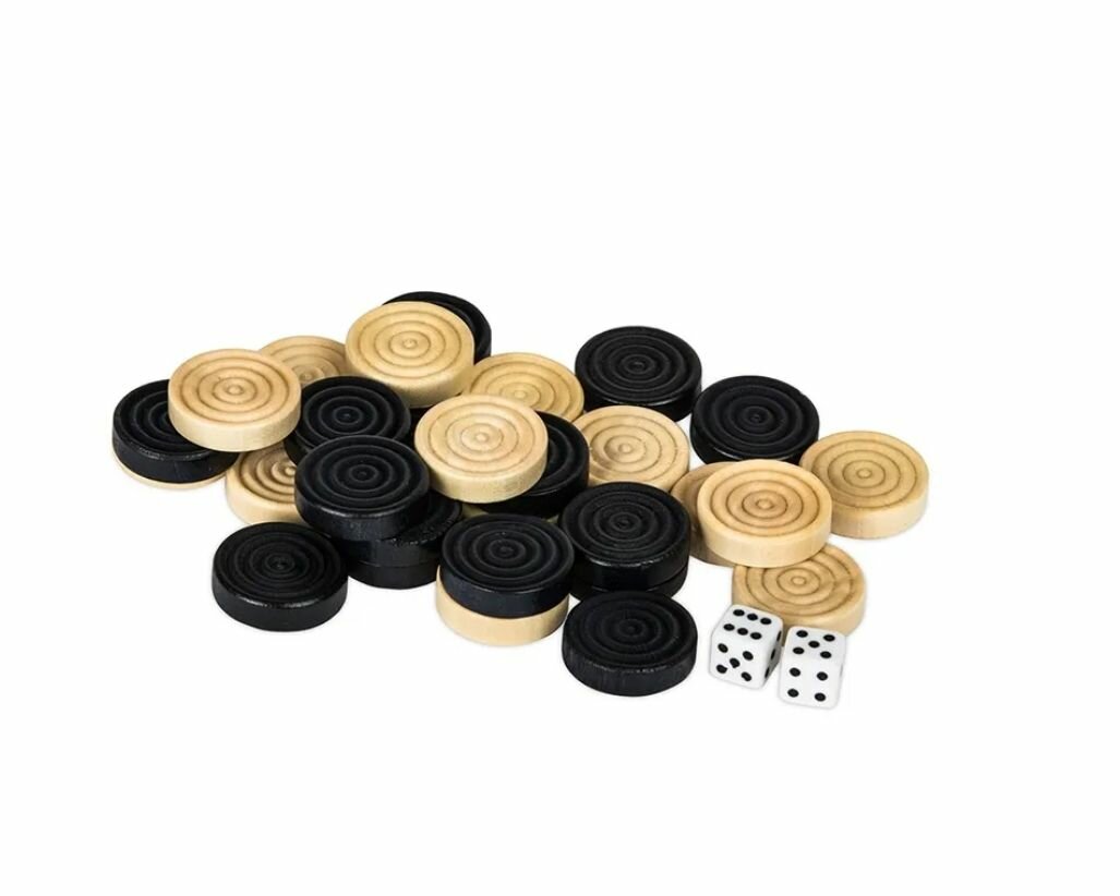 Фишки для нард шашки набор 28мм
