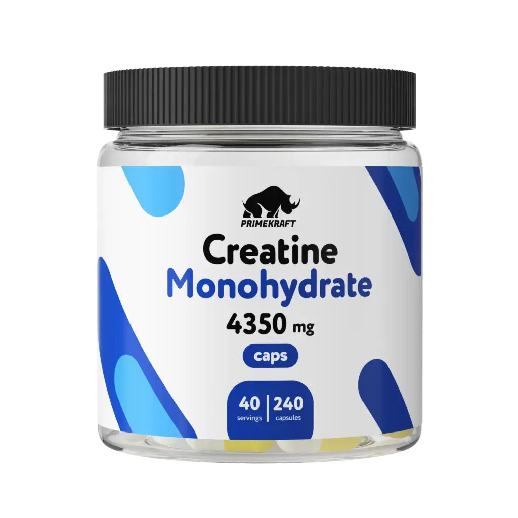 Креатин моногидрат/Creatine Monohydrate Prime Kraft капсулы 240 шт