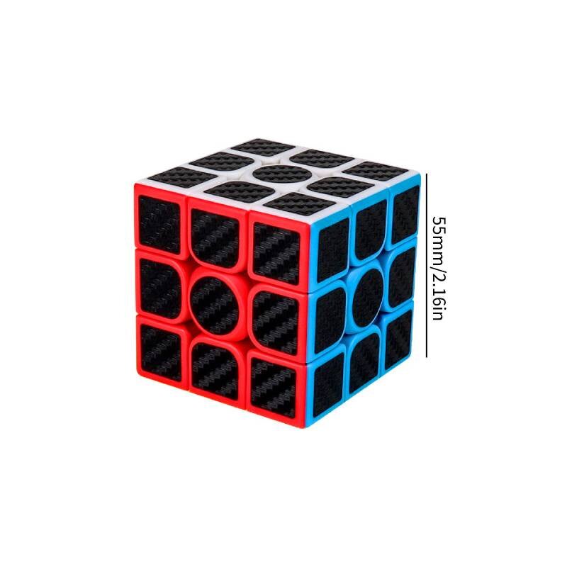 Набор сложных головоломок из углеродного волокна 2x2, 3x3, 4x4, 5x5 для тренировки ума