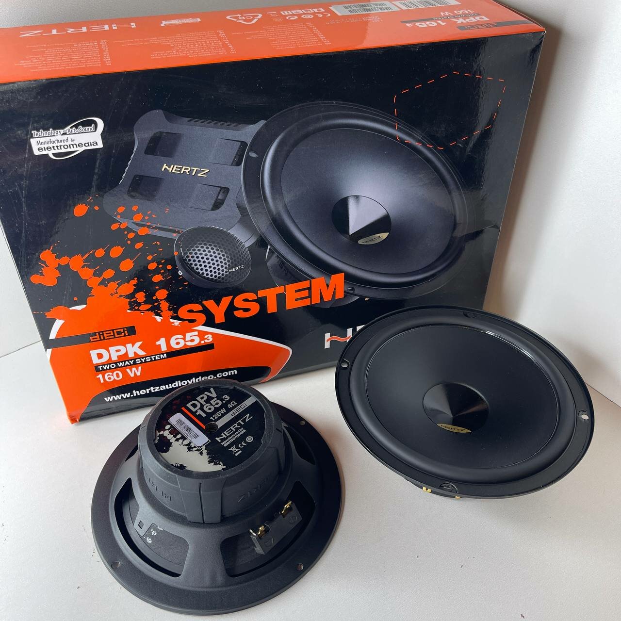 Колонки для автомобиля DPK 165.3 2-Way system, 16.5 см (6.5 дюйм.)