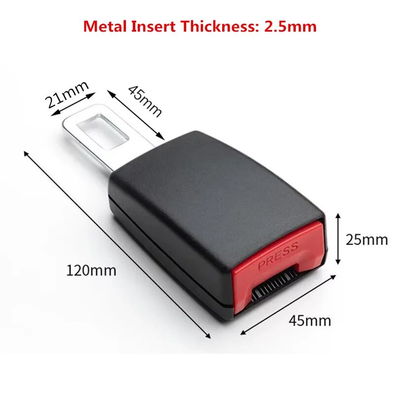 Универсальный автомобильный удлинитель ремня безопасности, автомобильный удлинитель Long Version