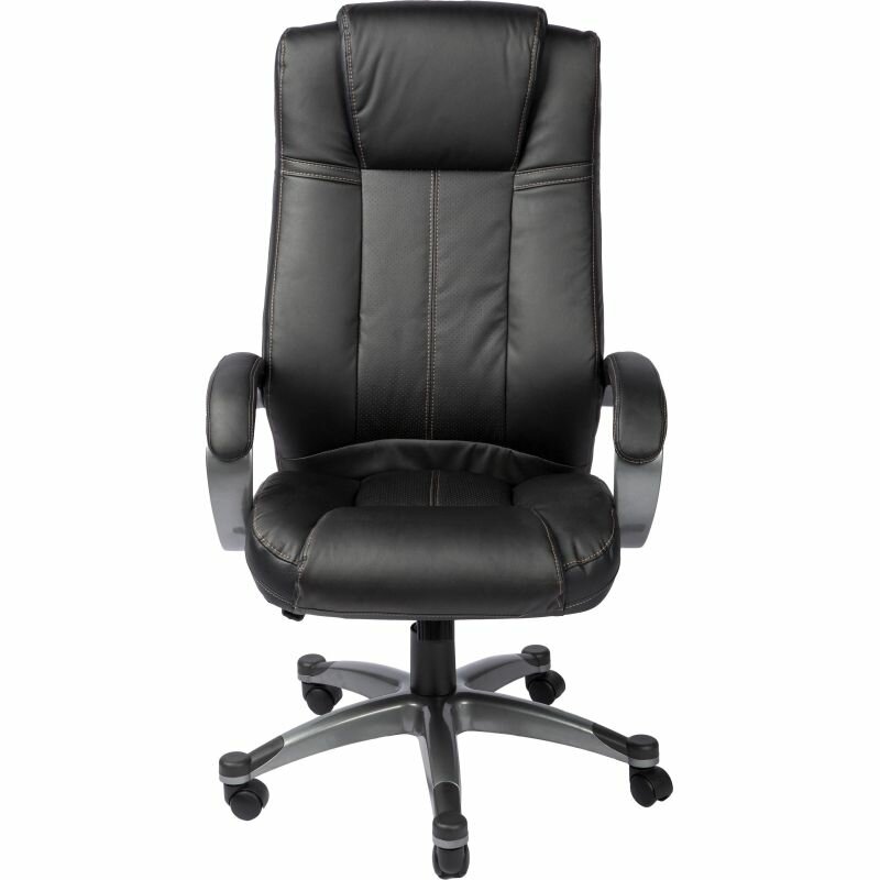 Кресло BN_Dp_Руководителя EChair-604 RT рецикл. кожа черная,