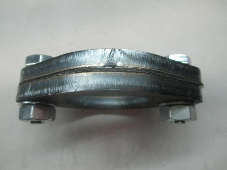 Фланец d45 мм демпферное соединение, прокладка, крепеж - Transmaster Universal