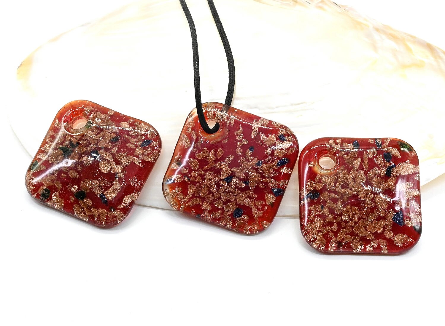 Подвеска, муранское стекло