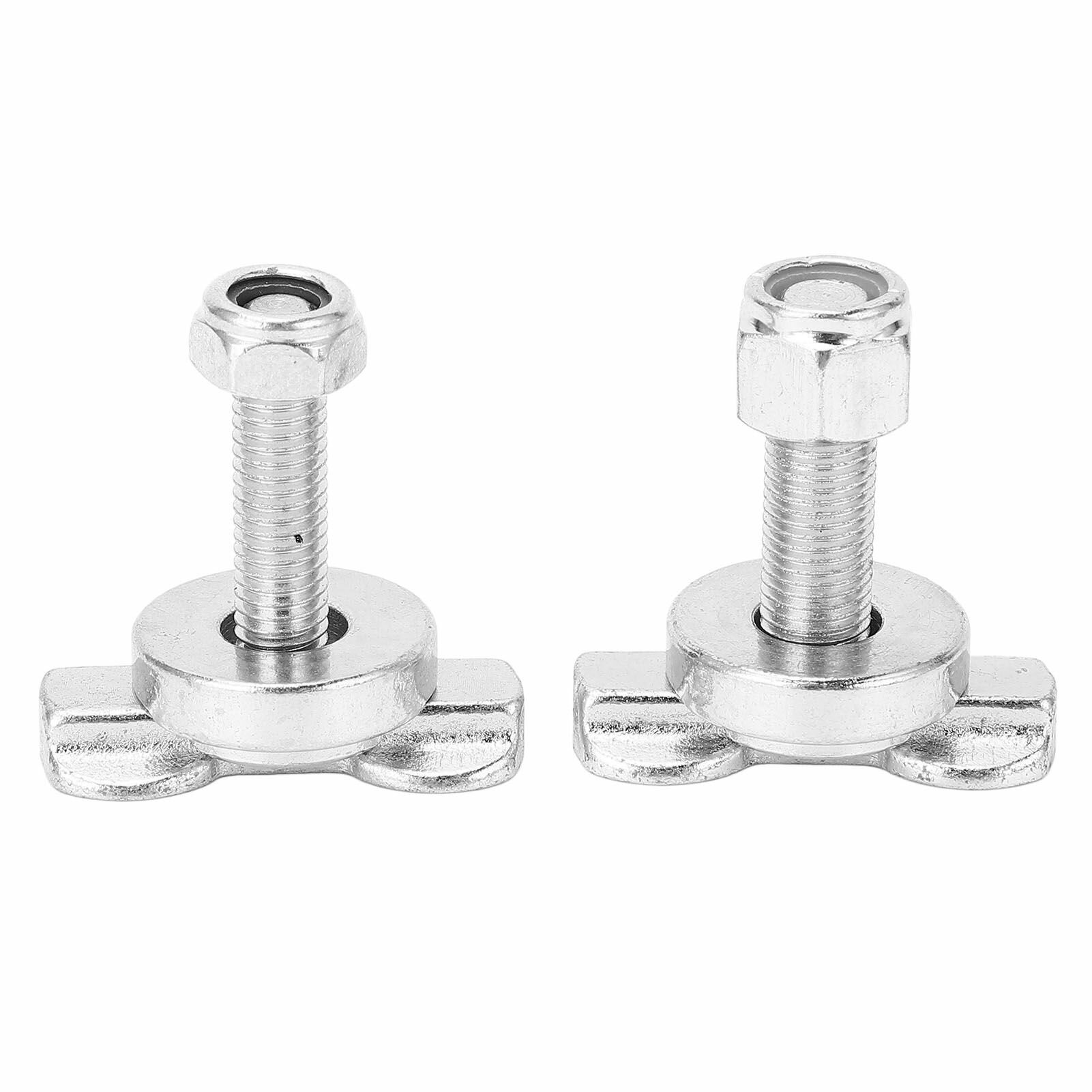 Пара L-образных направляющих с фиксированной шпилькой и бинауральной резьбой для кузова грузовика/прицепа