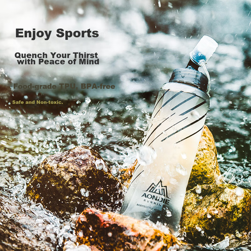 Рюкзак AONIJIE, Hydration Bladder Outdoor Soft Water Bottle Hiking Sports Wa, для активного отдыха, для бега