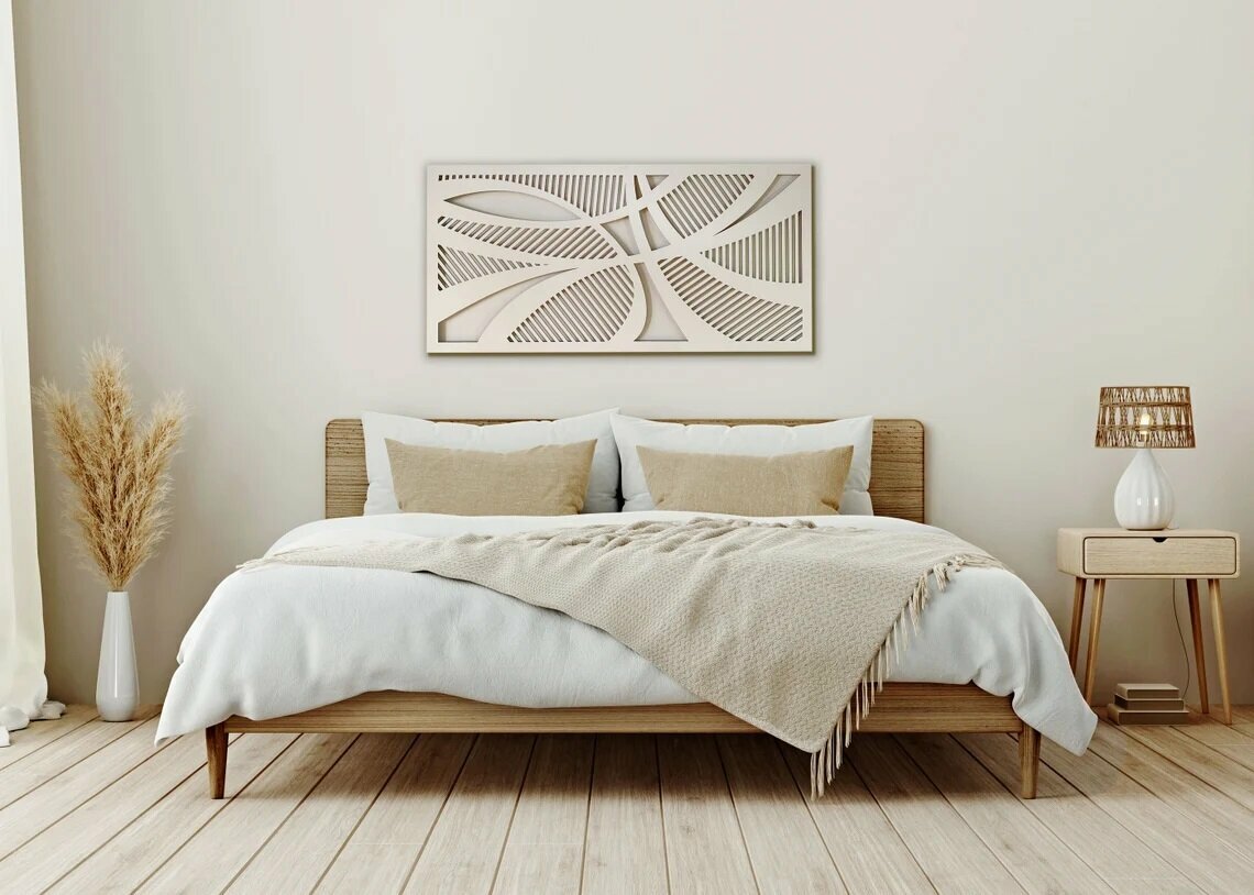 Панно/декор из дерева на стену Современная геометрия