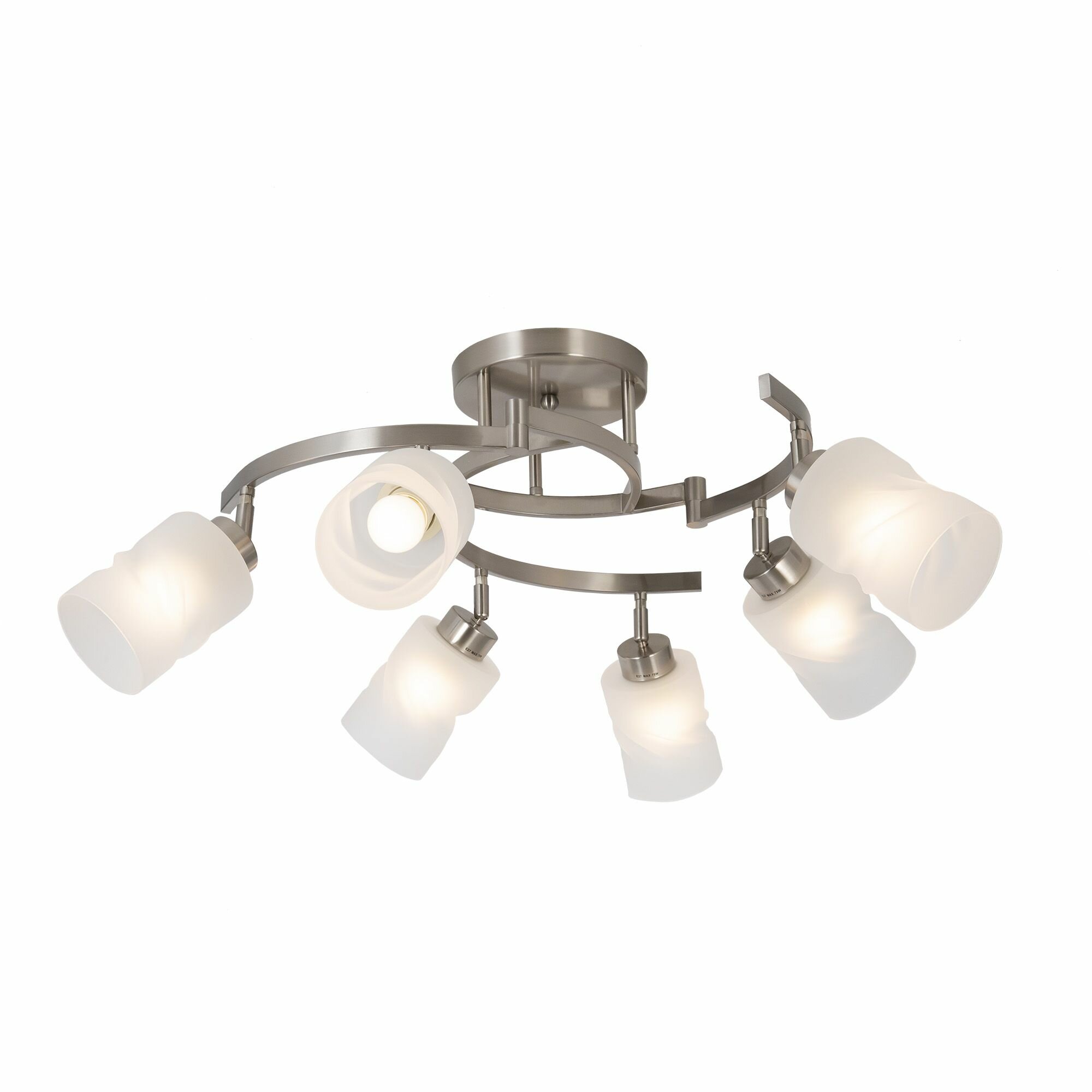 Люстра поворотная Матовый Хром Citilux Астро CL125162