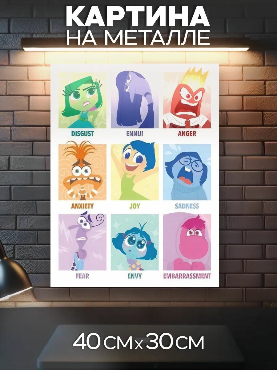 Картина на стену Головоломка - Inside out