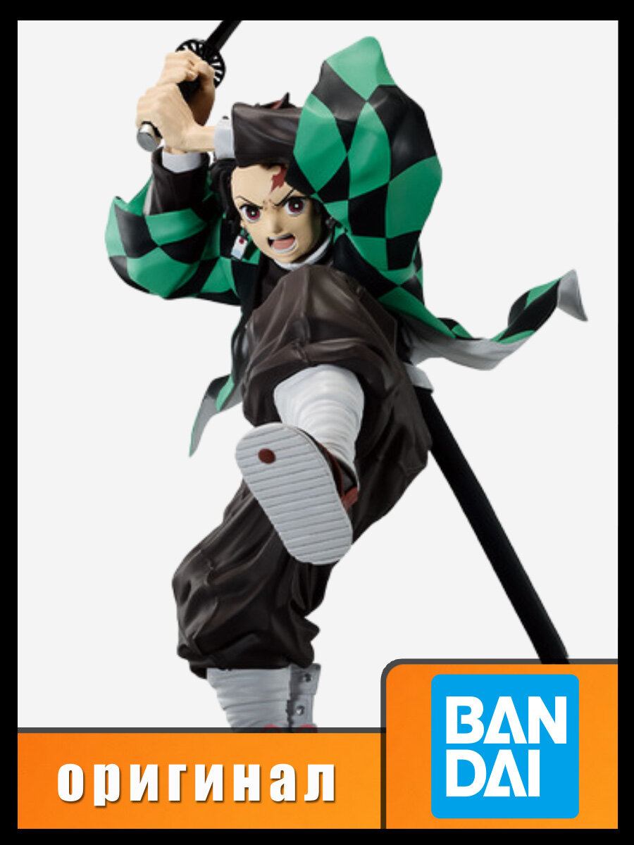 Оригинальная фигурка Tanjirou Kamado из аниме Kimetsu no Yaiba / Тандзиро Камадо «Клинок, рассекающий демонов» 20 см