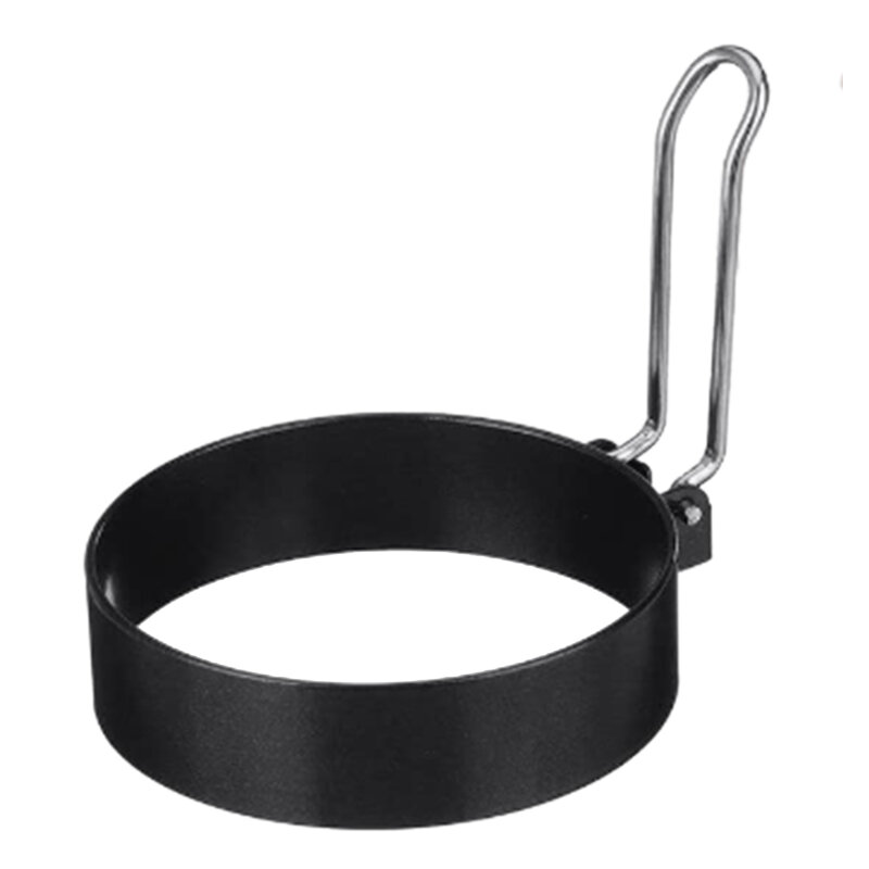 Круглая форма для блинов с яичным желтком, круглая форма с антипригарным покрытием, кухонный инструмент для жарки макмаффинов или формирования яиц