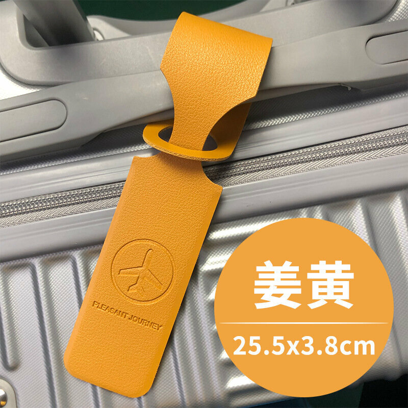 Багажная бирка Cross-border Spot, цвет куркума