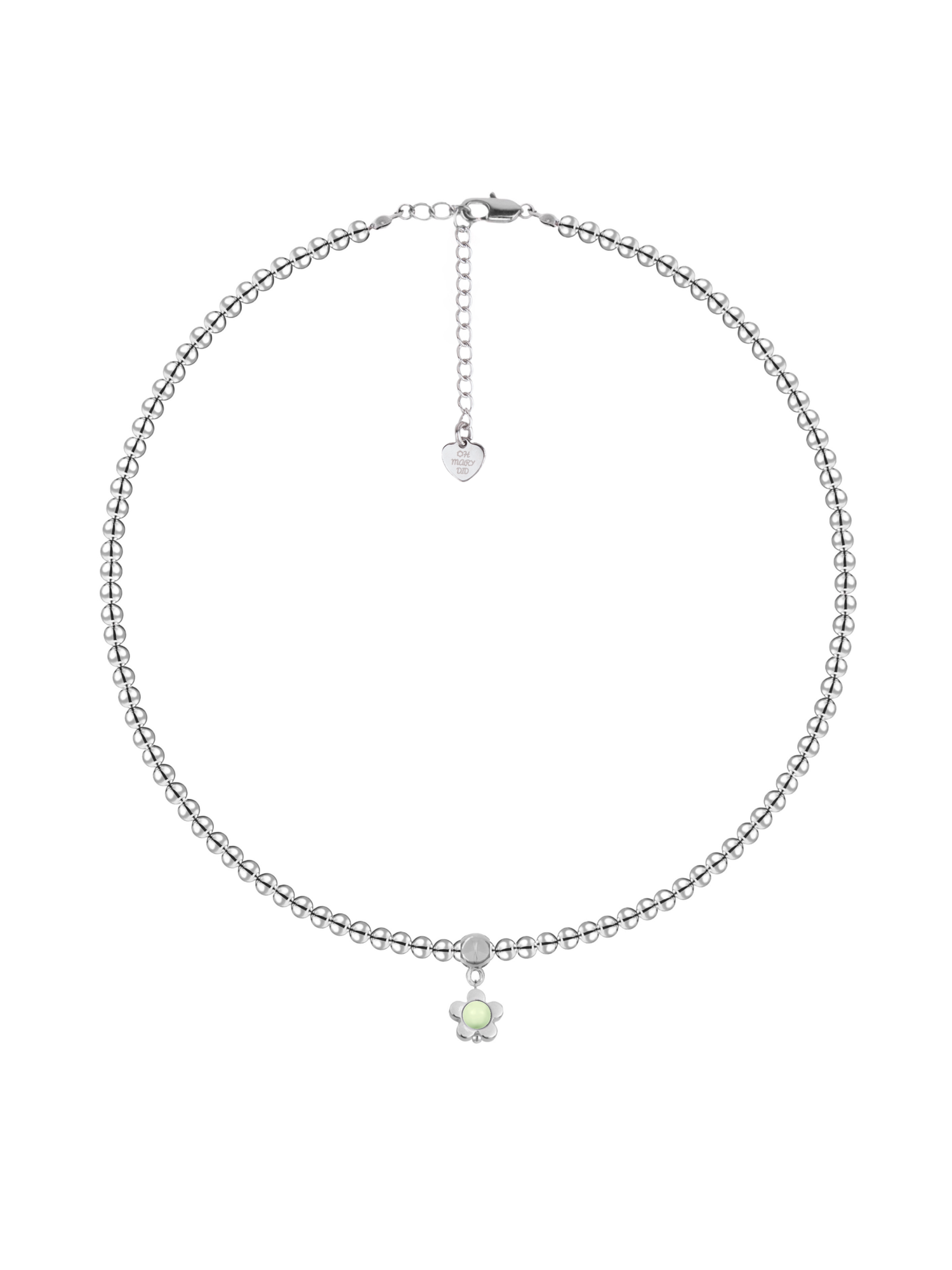 Чокер, жемчуг Swarovski синтетический, гематит