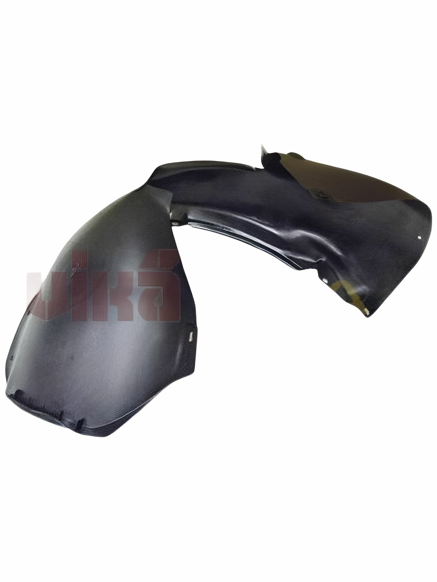 Подкрылок AKRADO, для Volkswagen Golf, пластик, черный, левая сторона