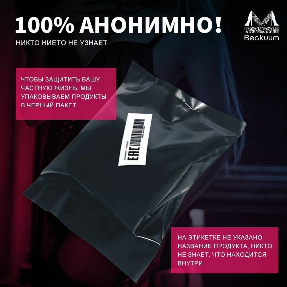 Дилдо Beckuum, фаллоимитатор, на присоске