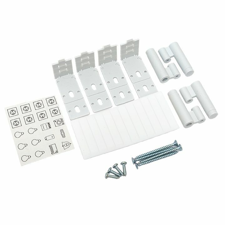 Запасной комплект крепления в стены щита Nova EKF, nv-mkit