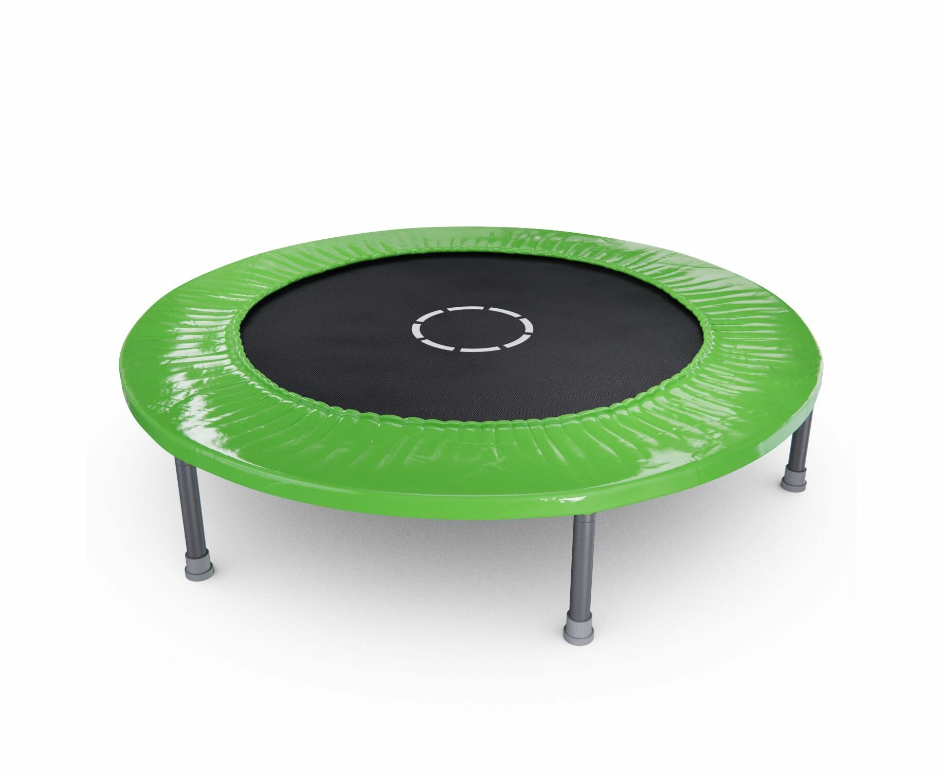 Фитнес-батут DFC 40inch-G (102 см), зеленый, макс нагрузка 100 кг