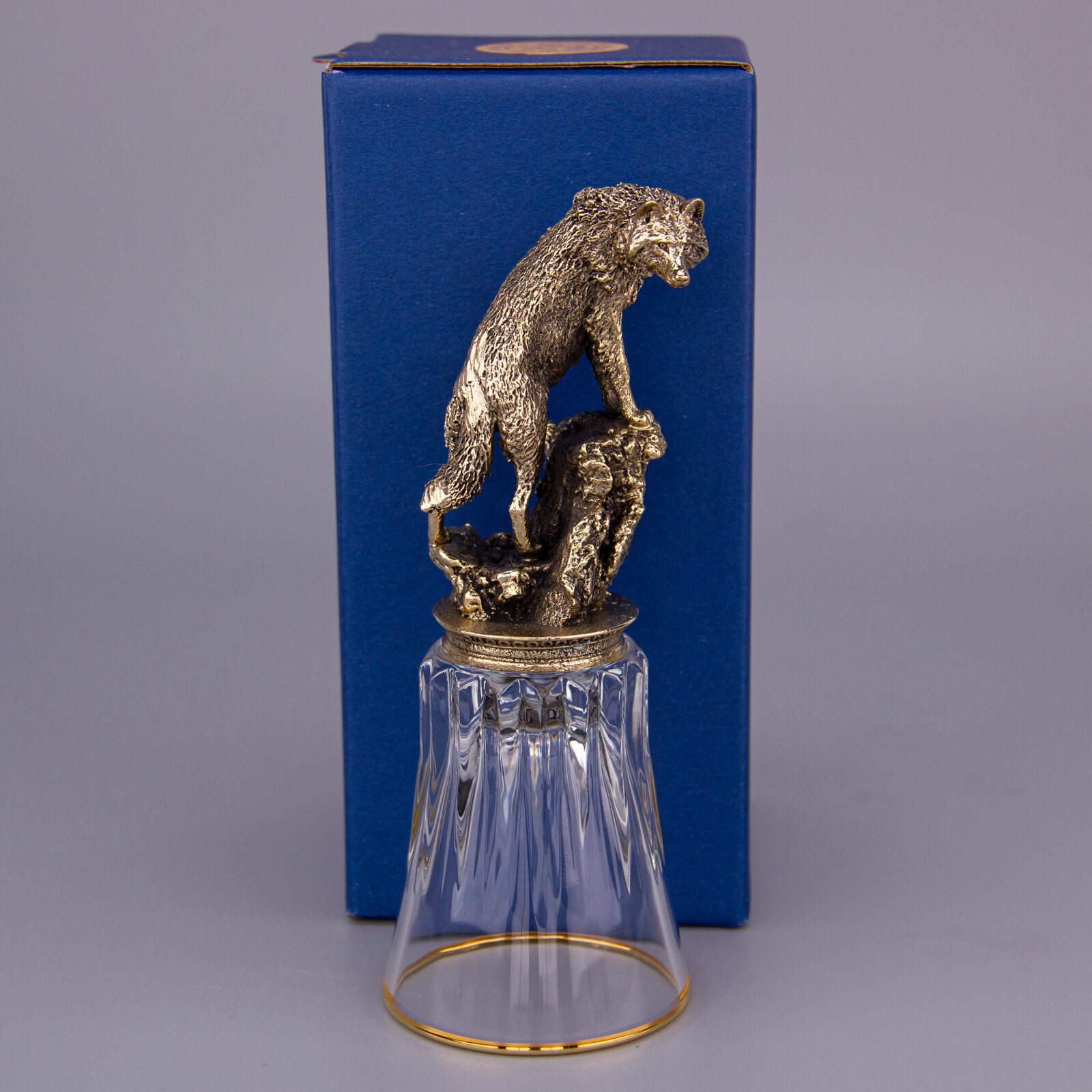 Стопка "Пей до дна!" (Волк) СПД-76волк