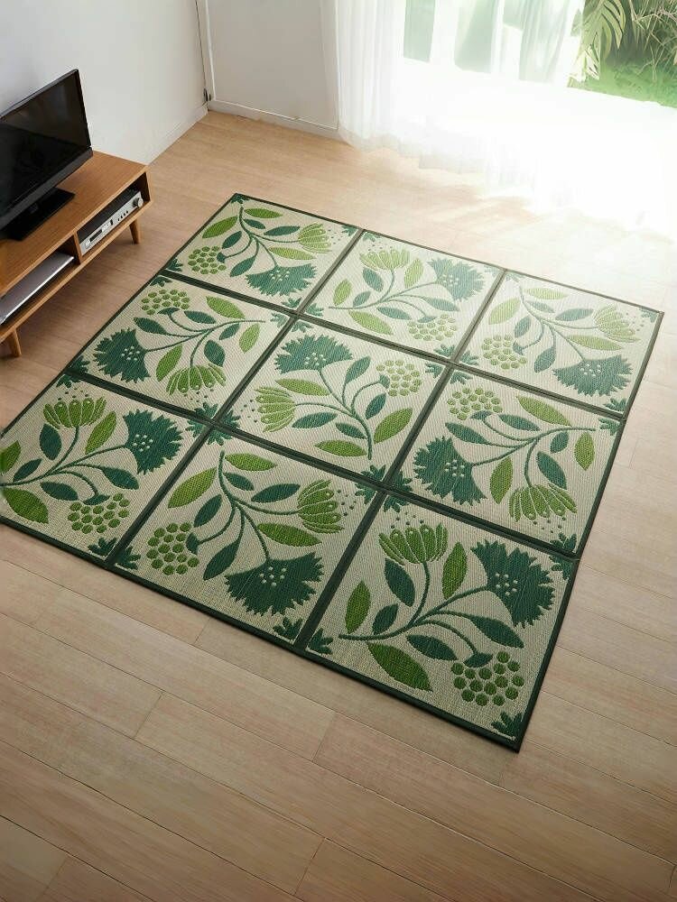 Коврик, татами, из травяной кисти, для декора, японский стиль, 195х260х1,2см