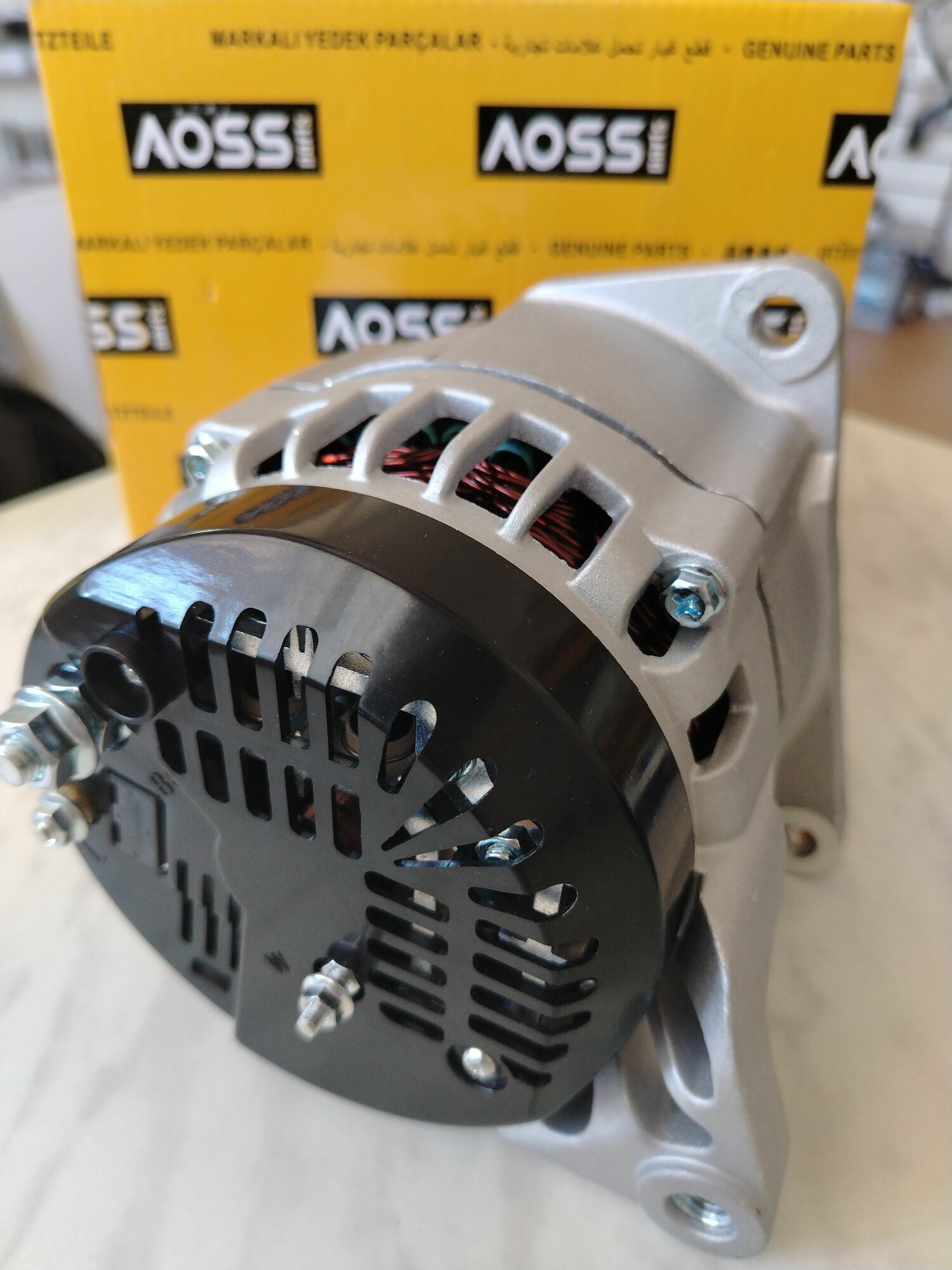 Генератор JCB BAMFORD 320/08610, аналог оригинала, для JCB 3/4XC, дизельмакс, усиленные подшипники. Двигатель Дизельмакс