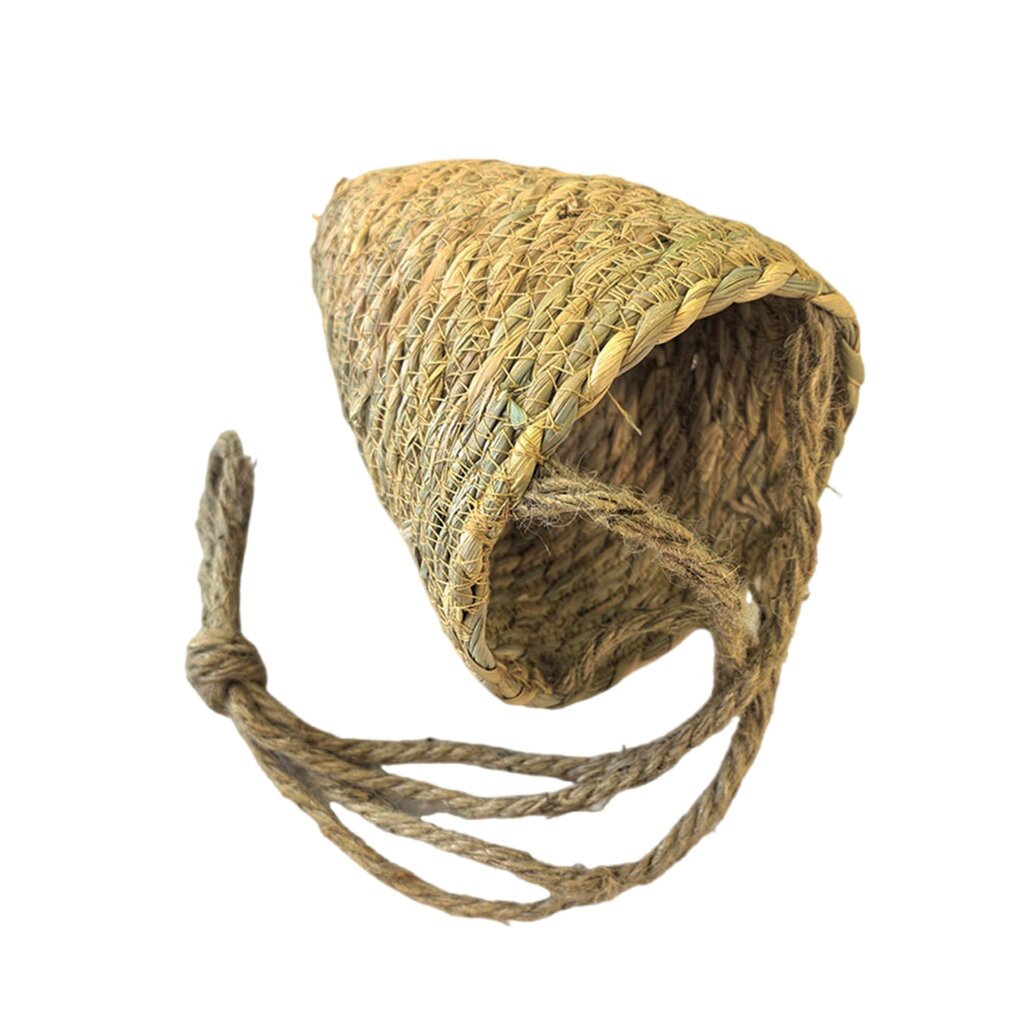 Корзина для цветов из натурального камыша