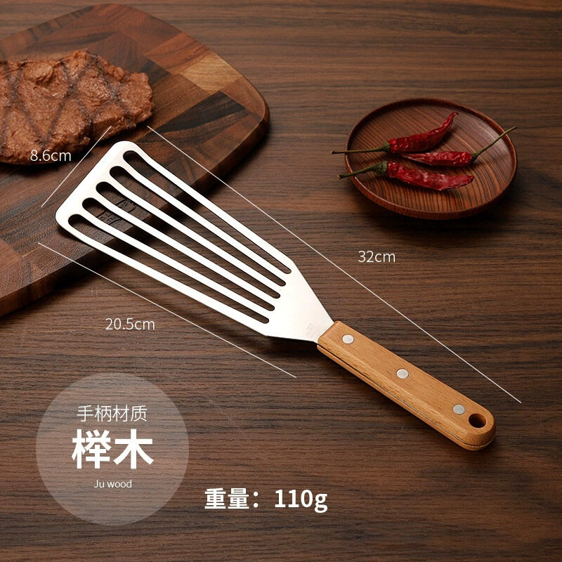 Нержавеющая сталь лопатка для японской кухни, жарки угри, инструмент стейка, пиццы, ручная блинов и жареного теста