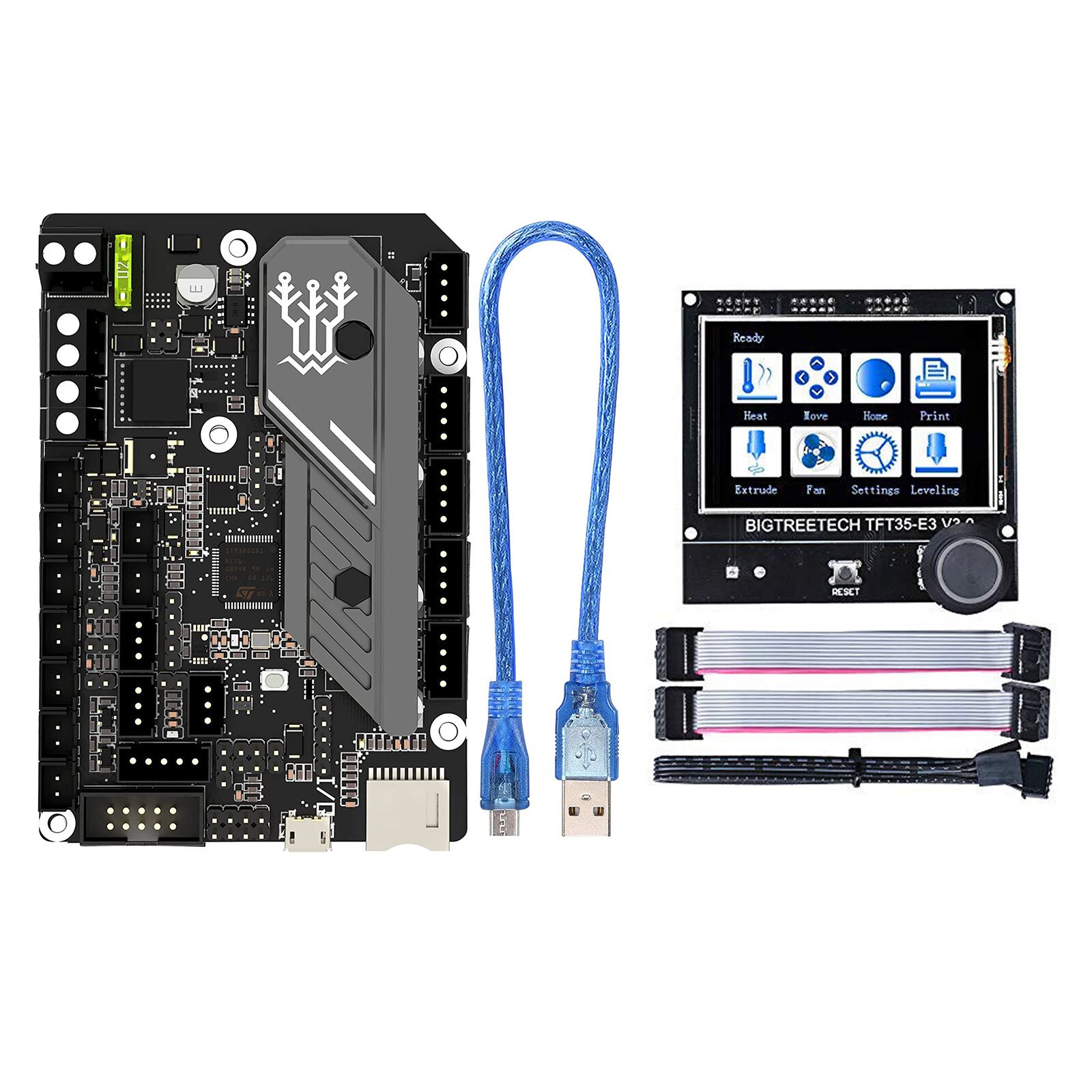 BIGTREETECH-SKR MINI E3 V3.0 32 Bit Motherboard Onboard TMC2209 UART