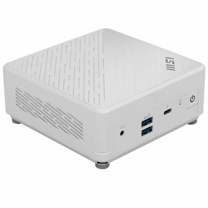 Мини-ПК MSI Cubi 5 12M-097XRU (12M-097XRU) белый - Intel Core i5-1235U, ядра: 10 x 1,3 ГГц, 16 Гб DDR4, Intel Iris Xe Graphics, SSD 512 ГБ, Windows 10 Pro