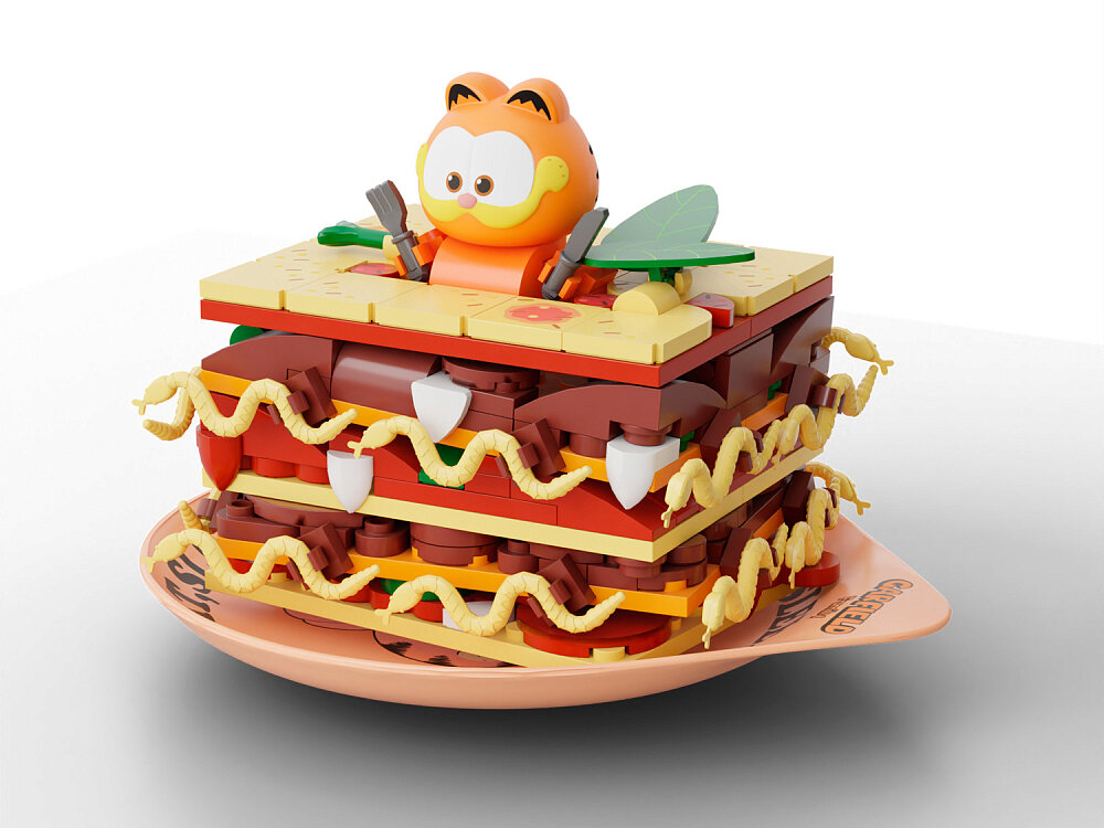 Конструктор Pantasy Garfield 86807 Конструктор Гарфилд: Лазанья