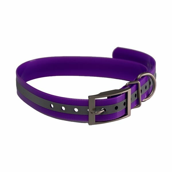 Шлейка для GPS-ошейника ARTELV COLLAR, светоотражающая фиолетовая