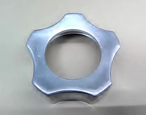 Гайка для корпуса шнека мясорубки MOULINEX HV8, HV9 (ME665, ME730, ME740) - original