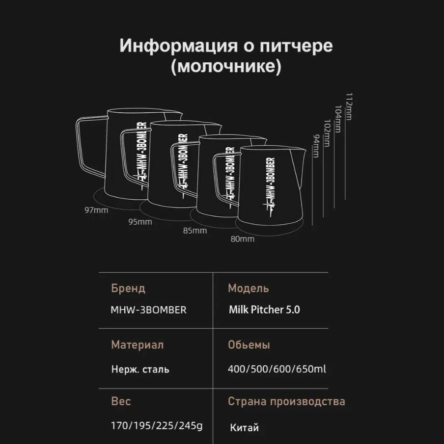 Питчер для молока — фото 1